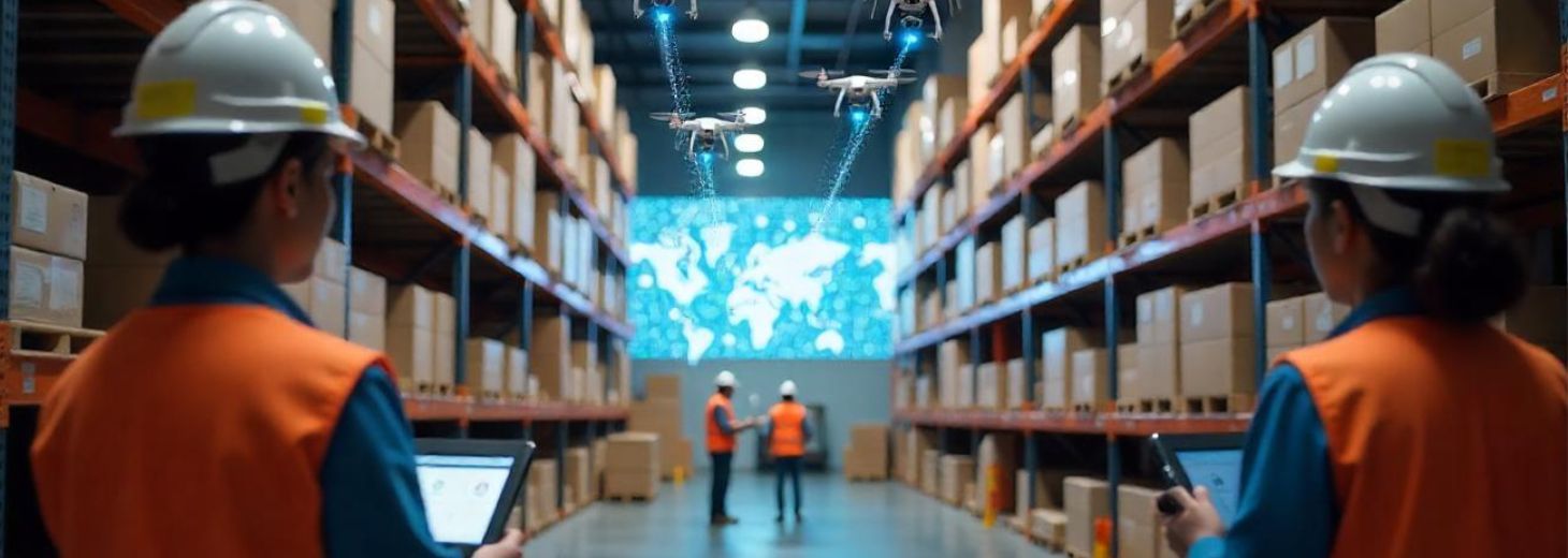 Transforming Inventory Management With Drone & RFID | FOYCOM