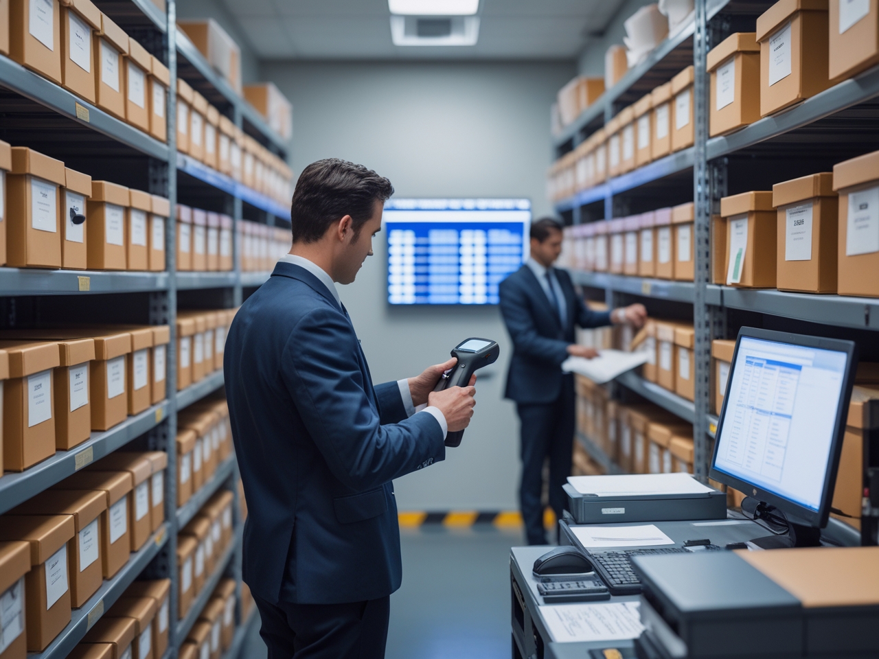 FOYCOM RFID Automation For Financial Institute Document Management